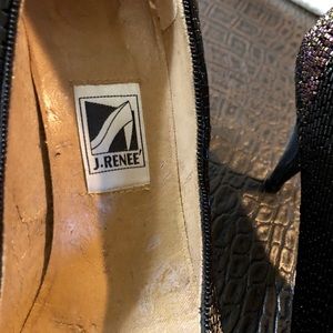 J.Renee | Shoes | J Renee Sparking Bugle Bead Covered Pump 9n | Poshmark
